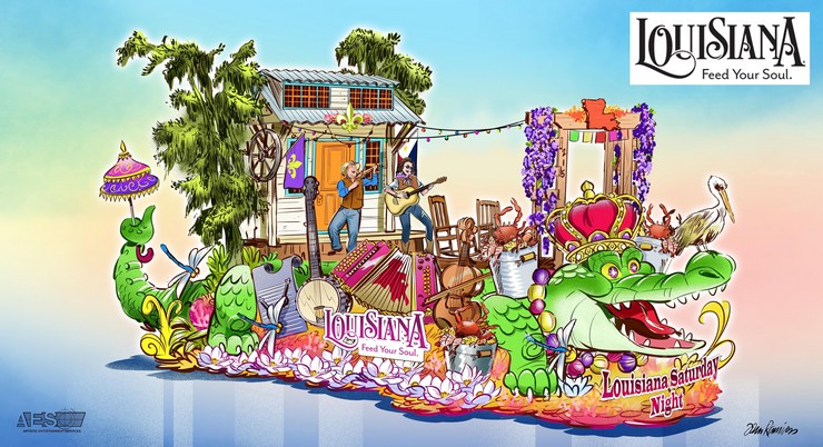 Louisiana Float to Feature Giant Alligator, Local Musicians in 2025 ...