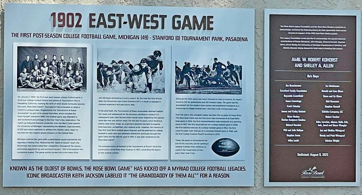More History Dedicated at Rose Bowl Saturday – Pasadena Now