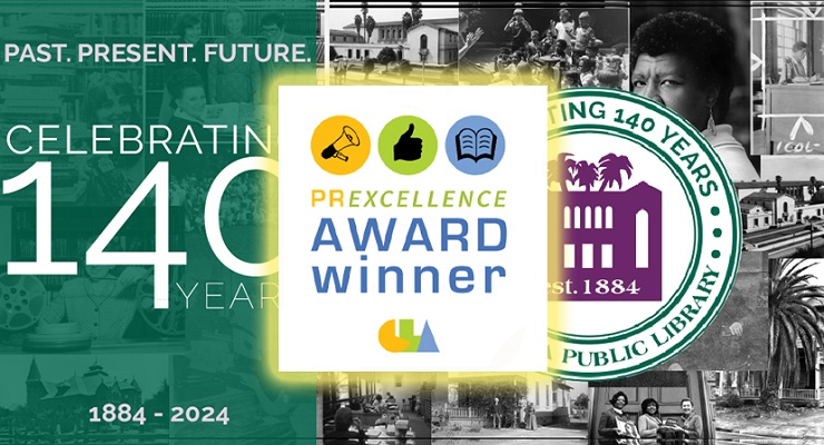 Pasadena Public Library Wins CLA PRExcellence Award for 140th ...