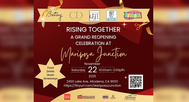 Five Altadena Businesses Reopening With Major Fanfare On Saturday ...