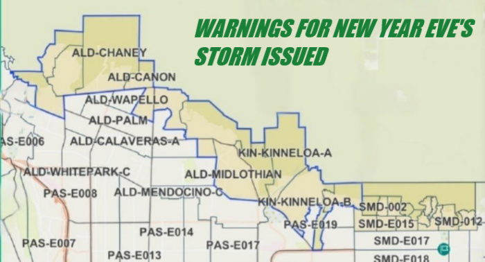 Evacuation Warning Issued for Pasadena–Altadena Foothills Ahead of New ...